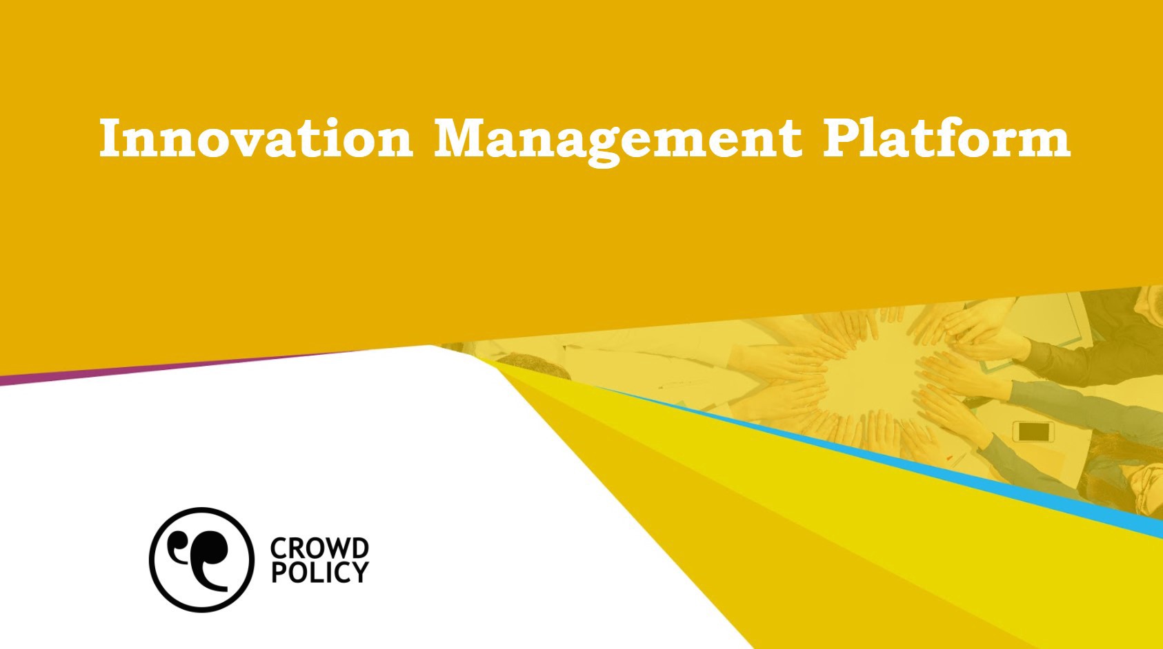 Crowdpolicy - Crowdpolicy Innovation Management Platform
